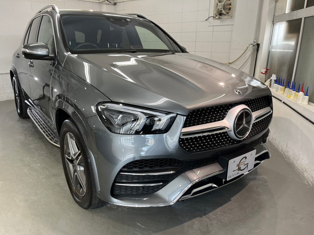 メルセデスベンツ GLE400d エシュロン ニューバージョン コーティングのご紹介です。 | 東京都世田谷区Ge3y's株式会社（ジェミーズ）、新車、中古車 、カスタムならお任せください。